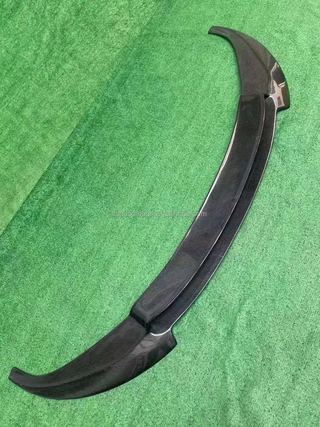 V Style Carbon Fiber Front Lip for M6 F06 F12 F13 Front Bumper Lip ...