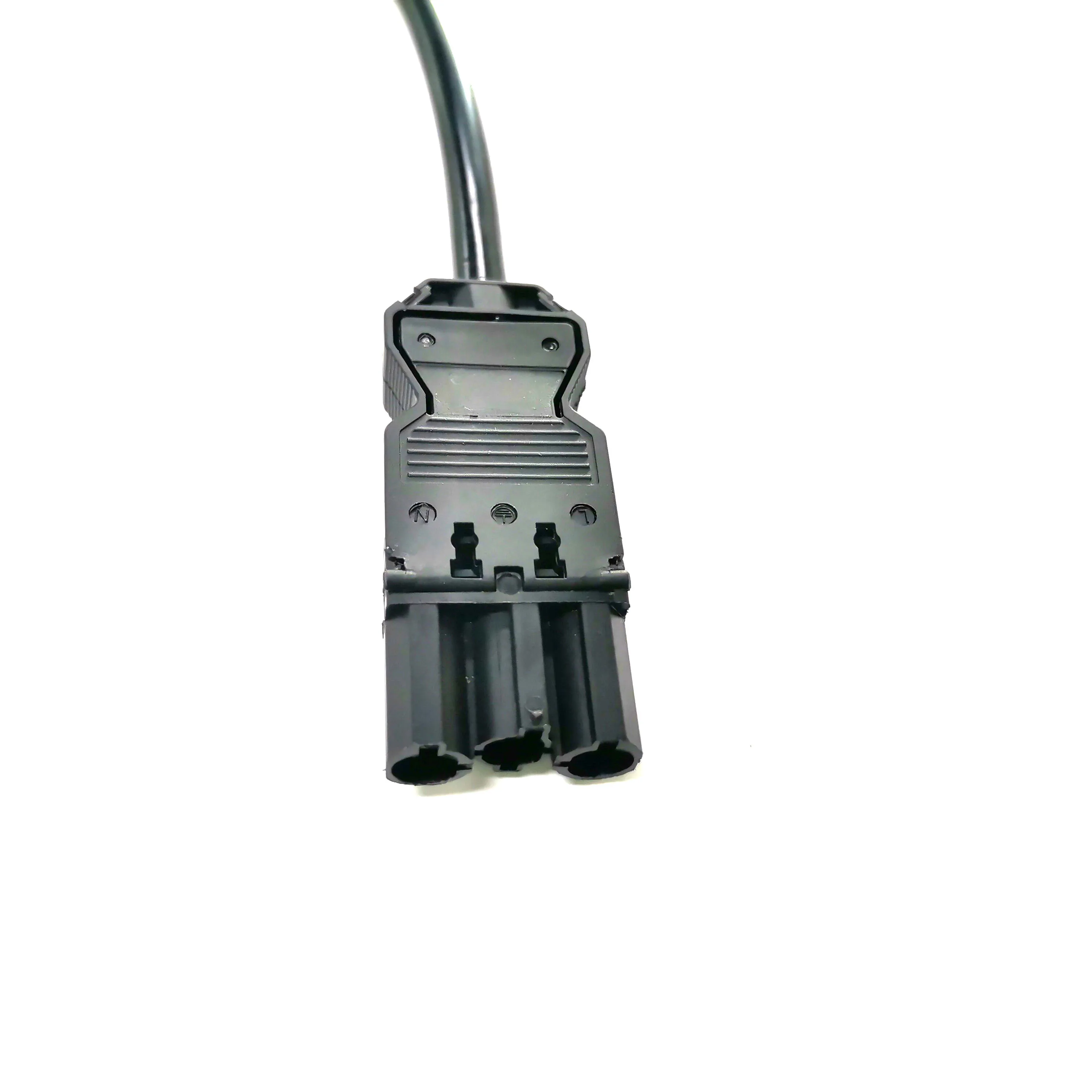 10a 250v 2m Power Cord With Iec C13 And Gst Connector Black 1.5mm2 Wire ...