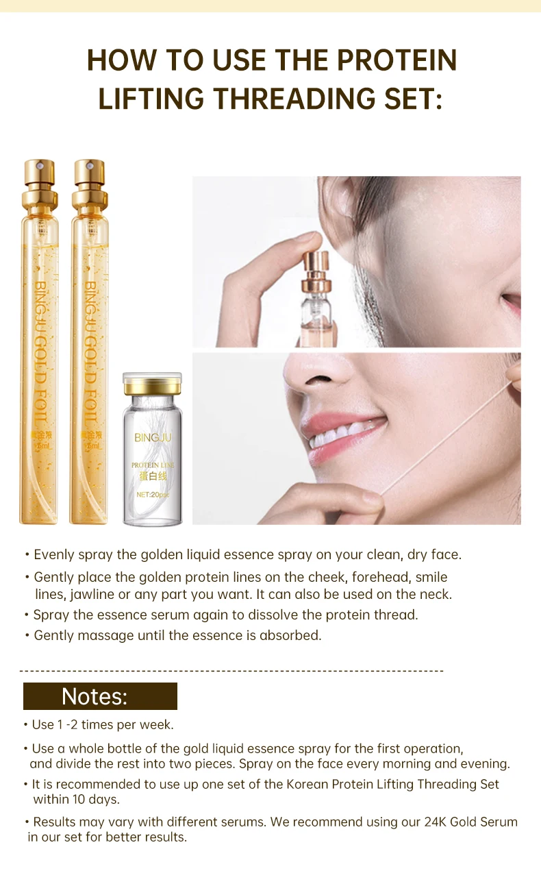Collagen Thread - Face Lifting, Moisturizing & Whitening