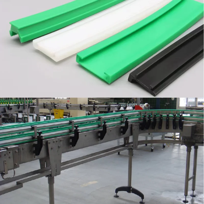 UHMWPE CNC Moulding Sliding Conveyor Chain Guide Plastic