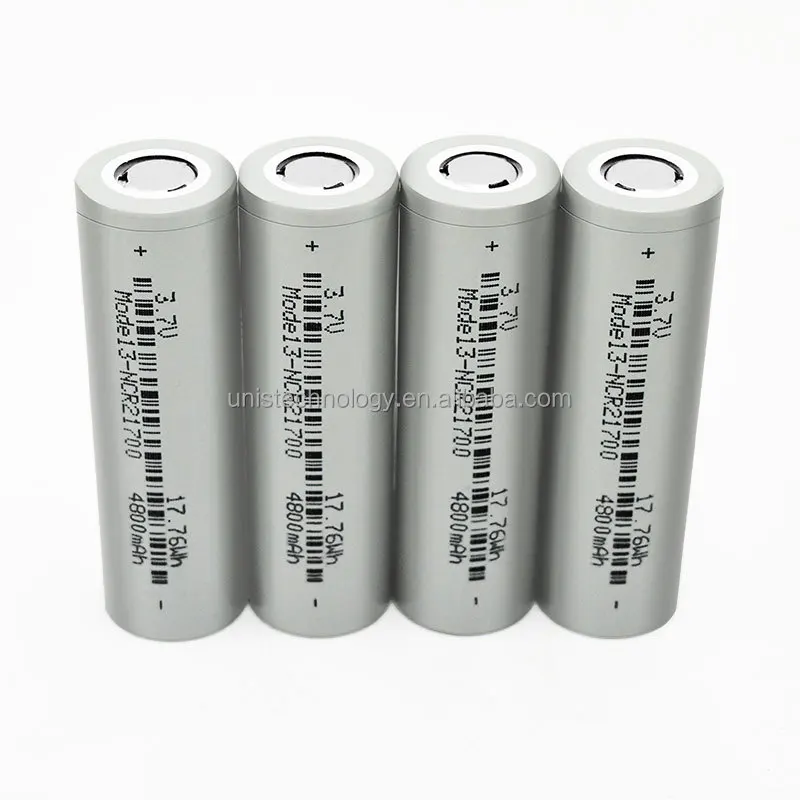 Original 21700 3.7V Lithium Ion Battery 3.6V 3.7V 5000Mah 4800Mah 21700 ...