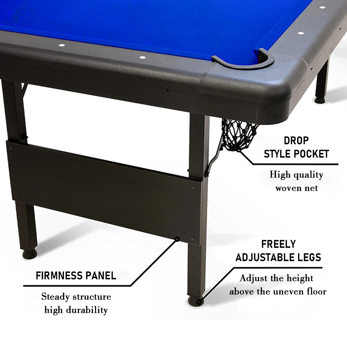 SZX 6ft 7ft Billiard Table Portable Pool Table folding pool table 7ft ...