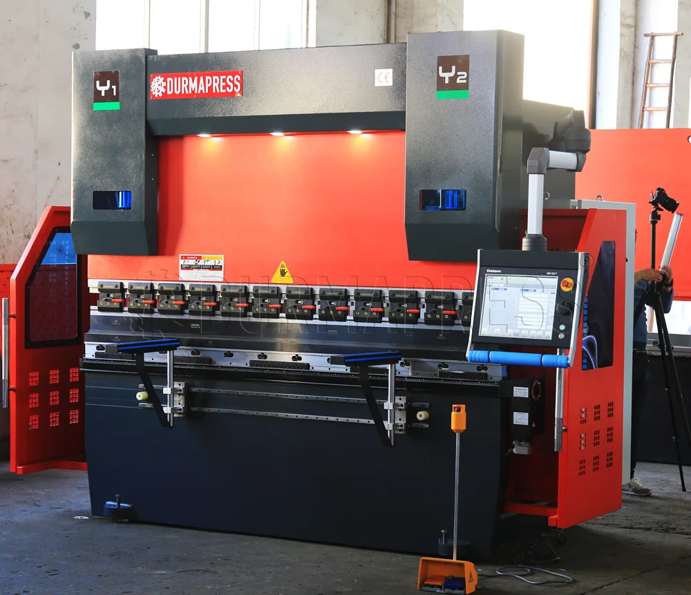 Durmapress Latest Hydraulic Press Brake Carbon Steel 6 Axis Cnc Bending ...