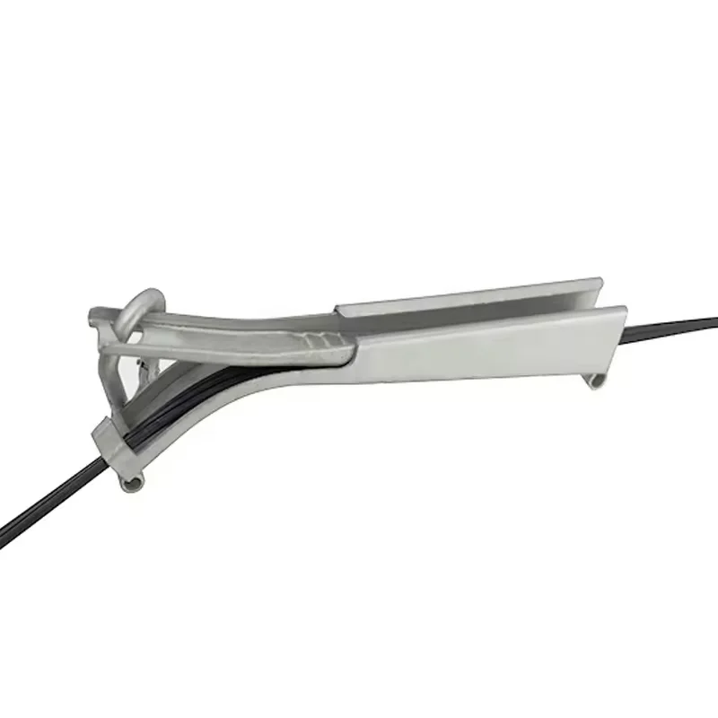 Stainless steel Fiber Optic Cable Clamp dead end Suspension Bridge drop ...