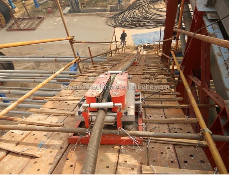 Deweiss High Power Bridge Cable Conveyor Construction Fiber Optic Cable ...