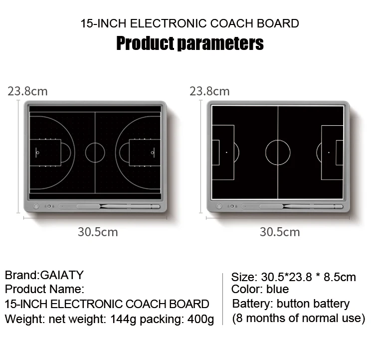 High Quality LCD Coaching Board for Basketball & Football