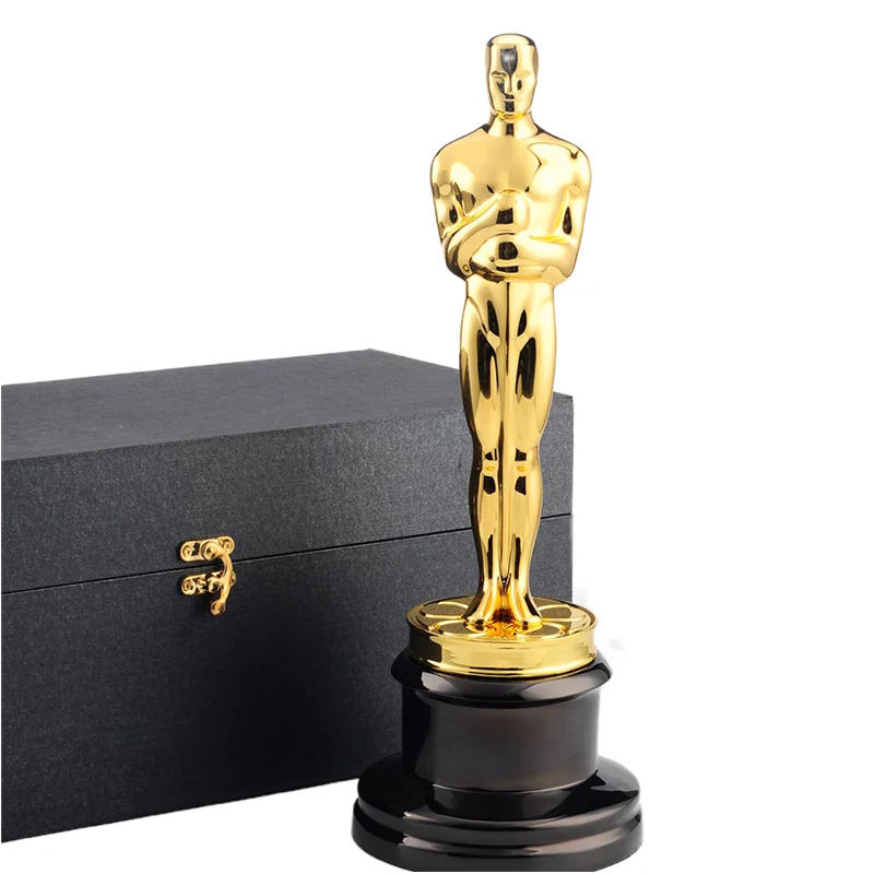 34cm Original Oscar Academy Award Metal Oscar Trophy Replica - Buy ...