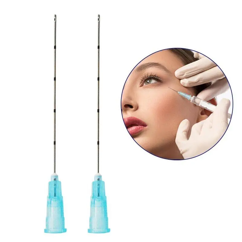 Stainless Steel 18g-30g Micro Cannula Blunt Tip Needle For Filler ...