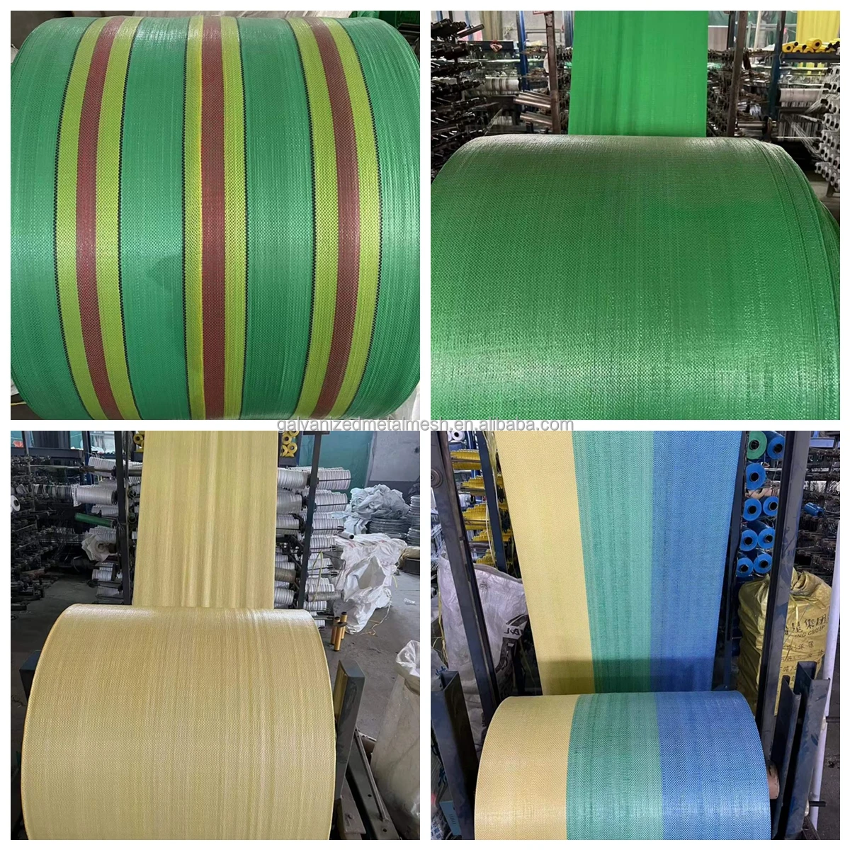 Poly Packaging Sack Pp Woven Bags 50kgs Rice Corn Heat Seal Plastic Bag ...