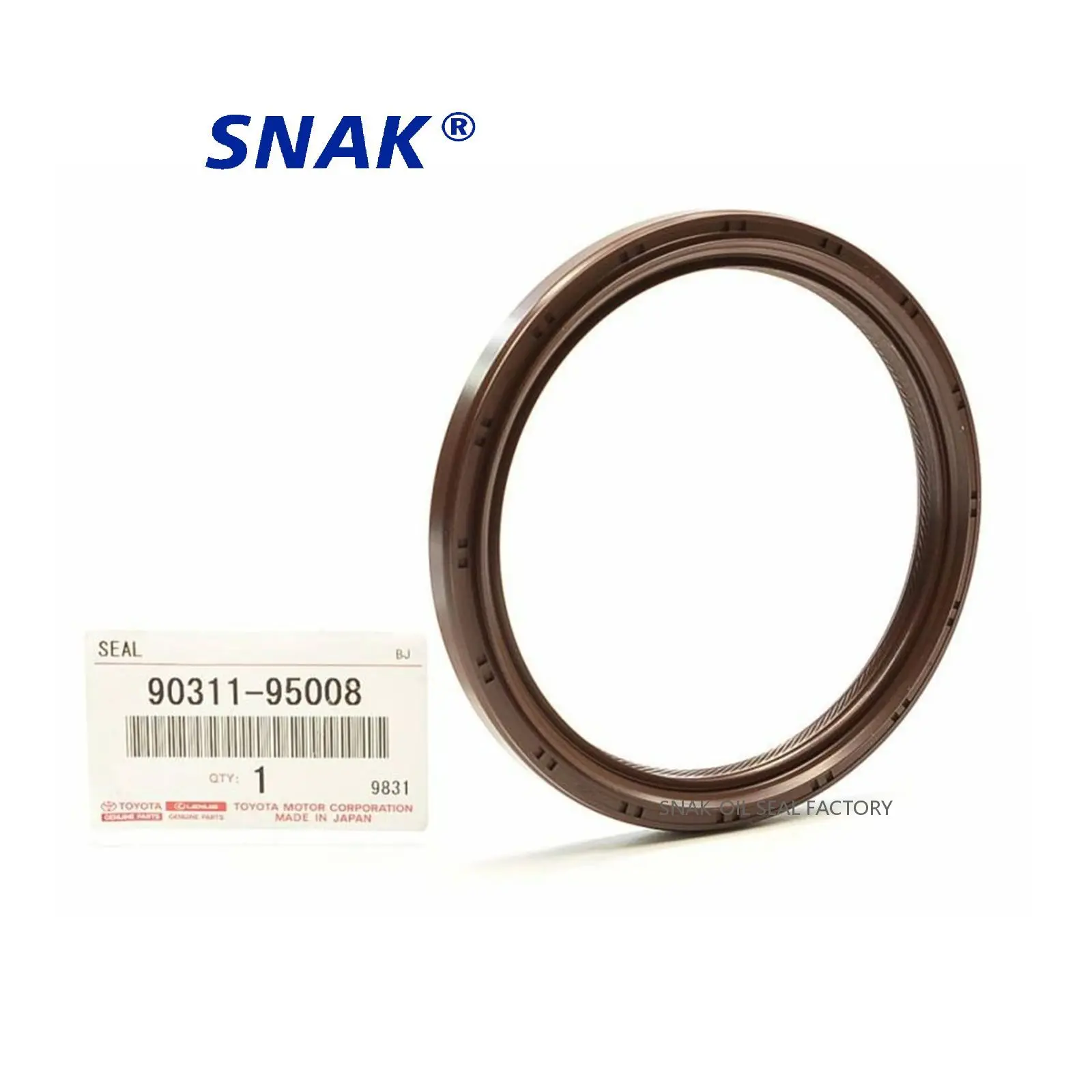 Snak Factory Genuine Toyota Rear Crank Shaft Oil Seal 90311-95008 Oem ...