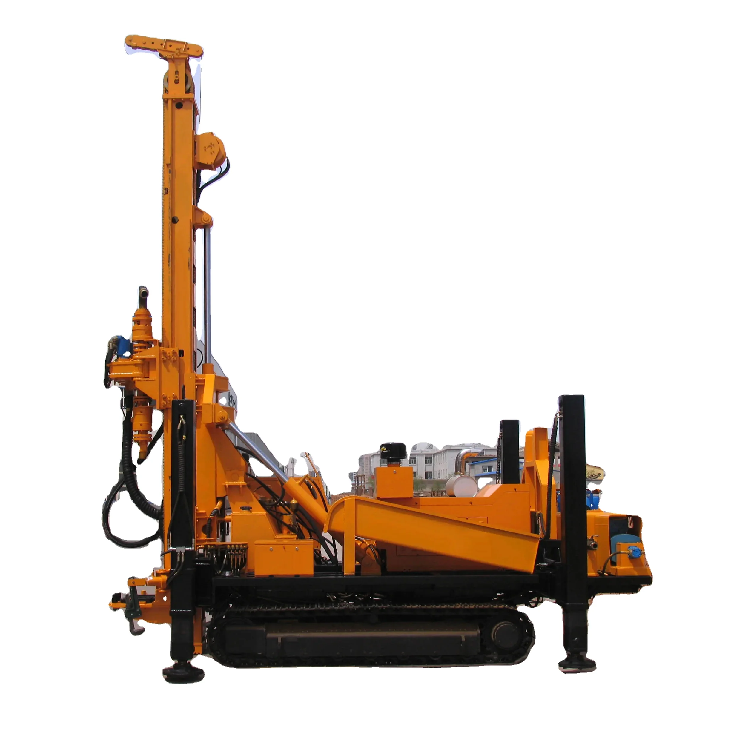 Air Reverse Circulation Machine 280m Drilling Depth Rc Drill Rig - Buy ...