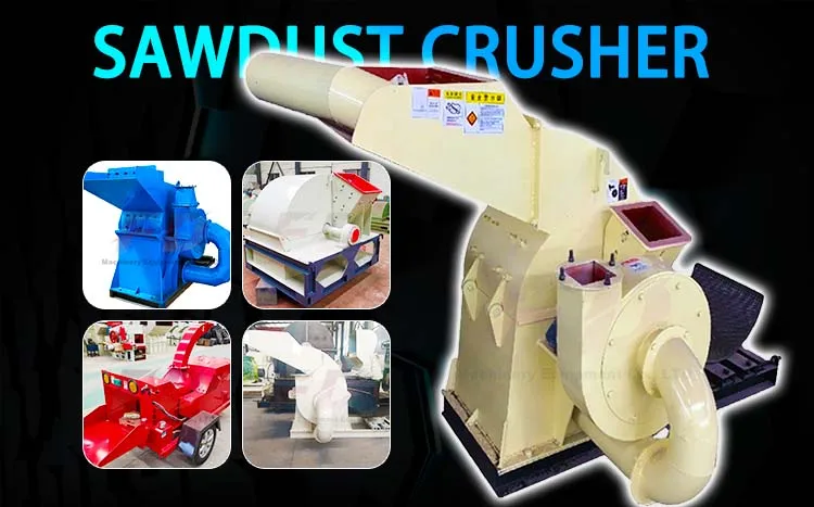 Wood Electrical Shredder Compact Structure Logs Wood Sawdust Crusher ...