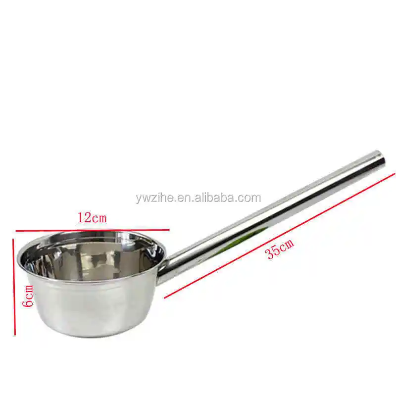 Stainless Steel Long Handle Water Ladle Kitchen Tools Scoop Big Water ...