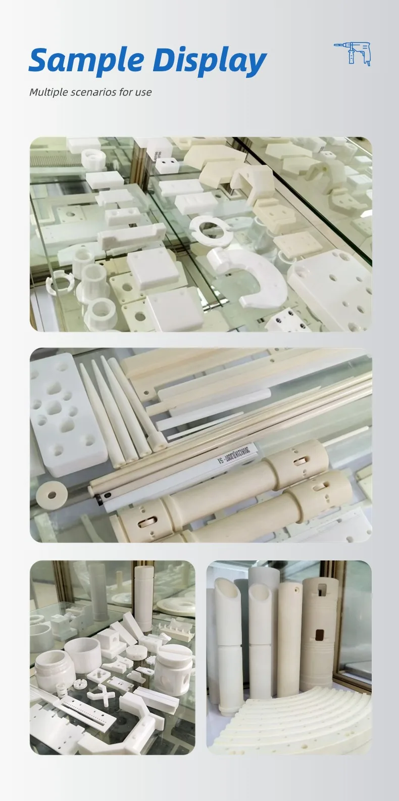 Custom Semiconductor Machinery Wafer Handling Ceramic Arm