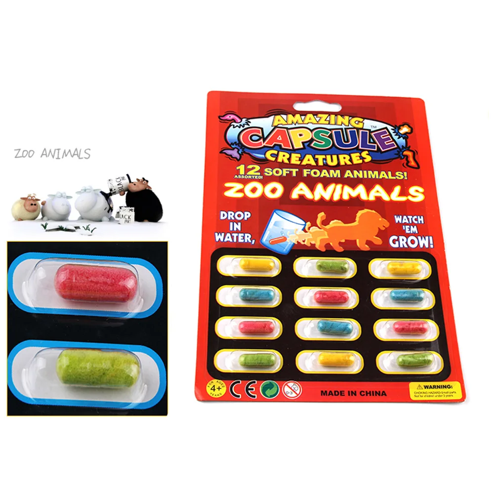 Magic Grow in Water Toy Capsules - Fun Educational Toys