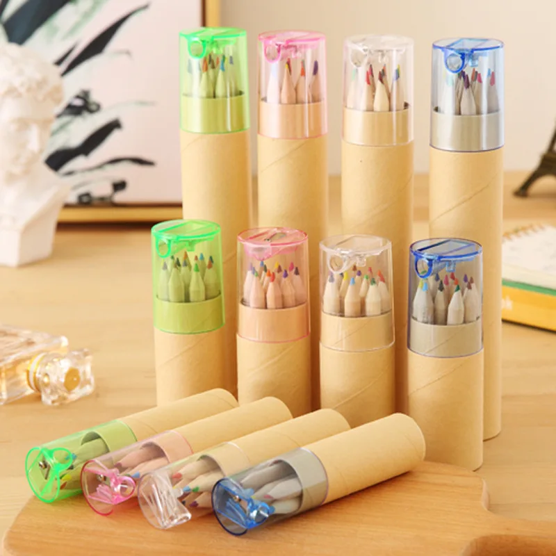 Six Box Color Pencil For Children's Painting And Graffiti - Buy Box ...