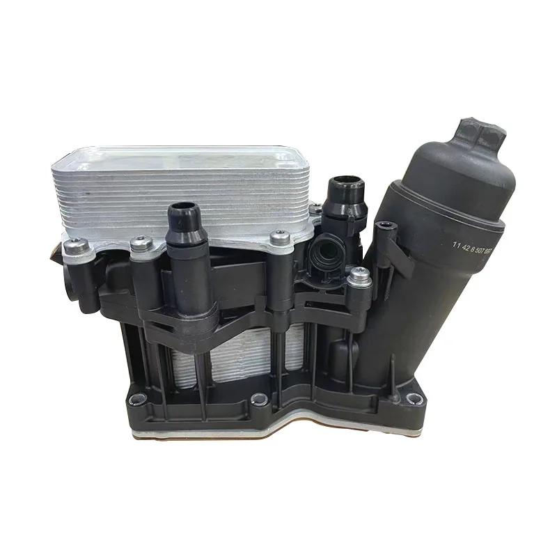 宝马f30 F80 F31 F10 F01 F02 F03 F04 F15 F85 11428507697汽车发动机机油冷却器滤清器壳总成 ...