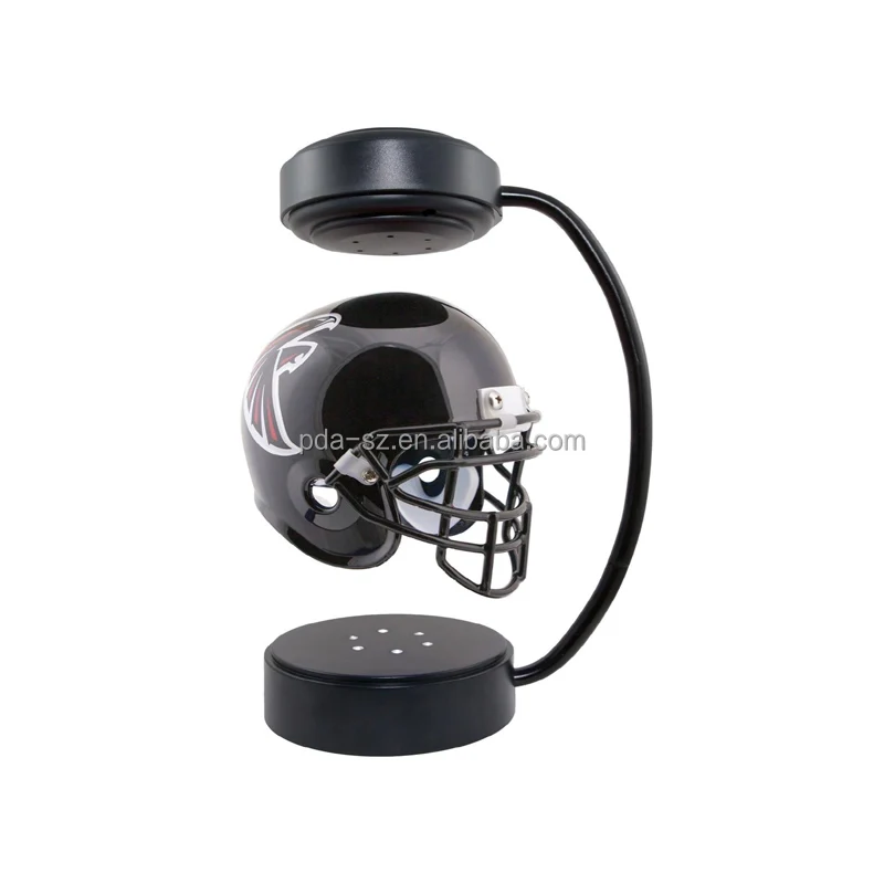 360 Rotating Magnetic Levitation Football Helmet Stands
