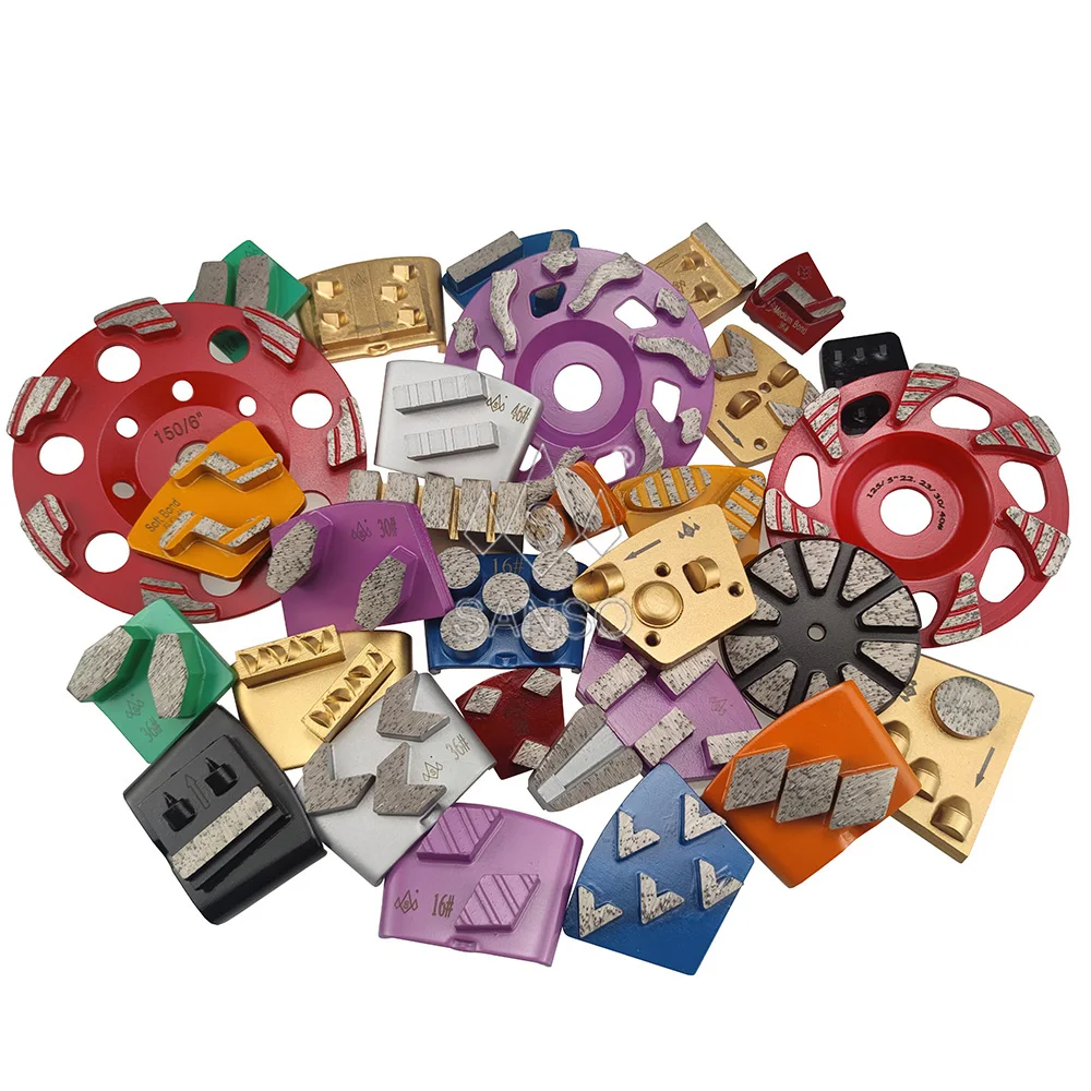 Sanso Tool Narrow Shape 2 Segmented Trapezoid Grinding Disc Diamond ...