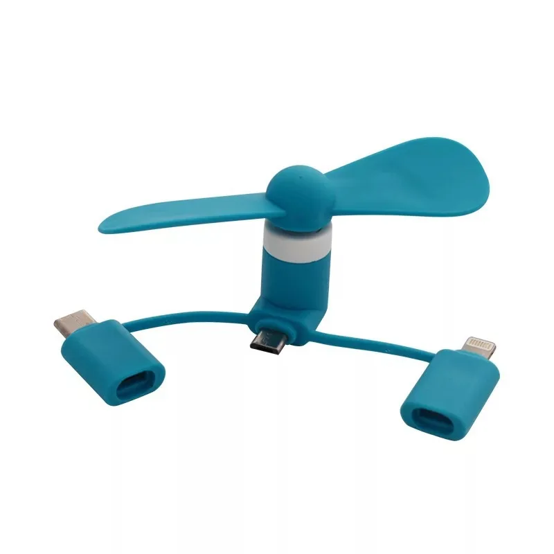 Custom Logo Promotional Portable Usb Phone Fan Mini Usb Fan For Iphone ...