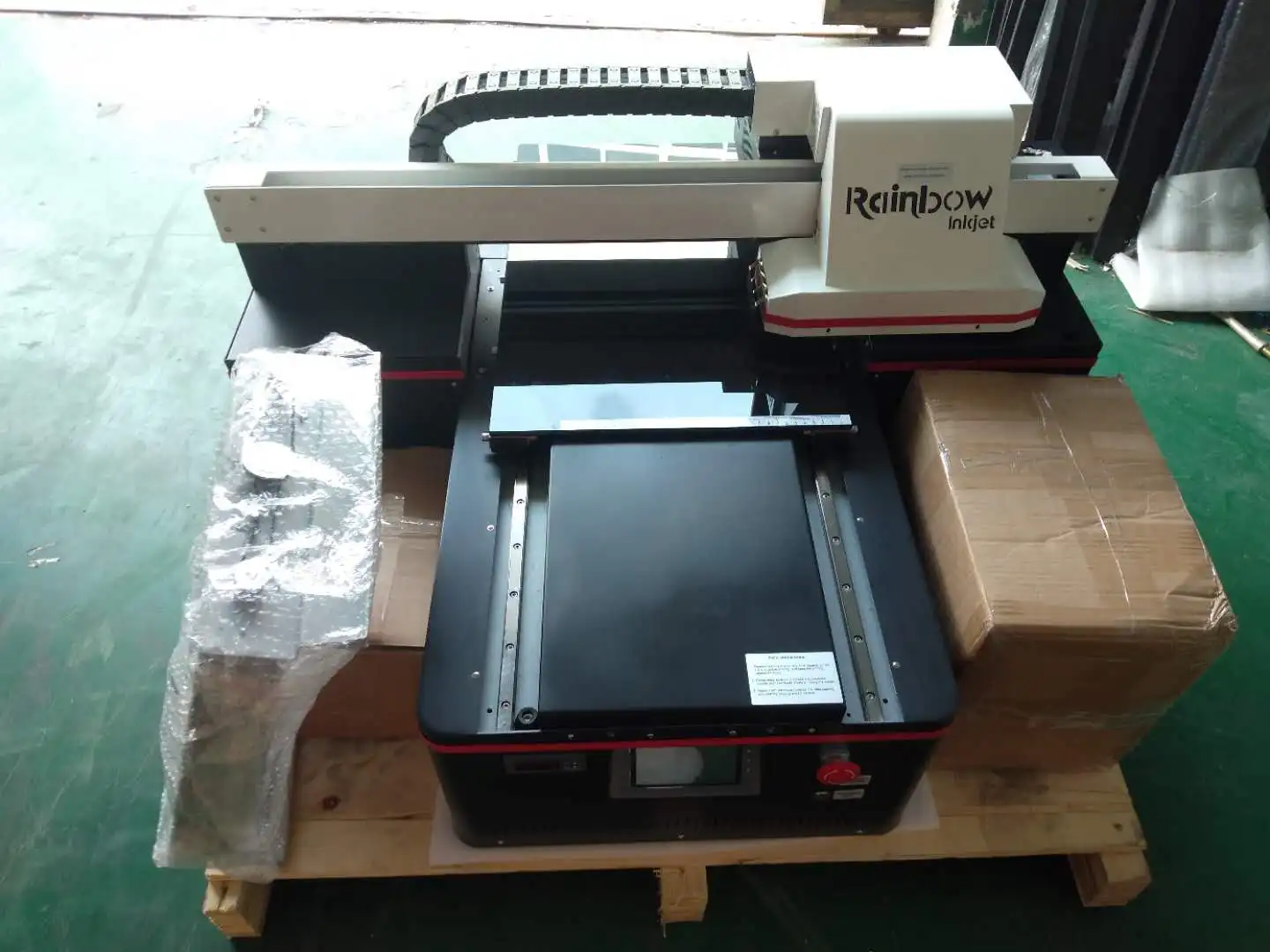 22020 Rainbow Rb4060 Pro Uv Flatbed Printer For Mobile Case Printing ...