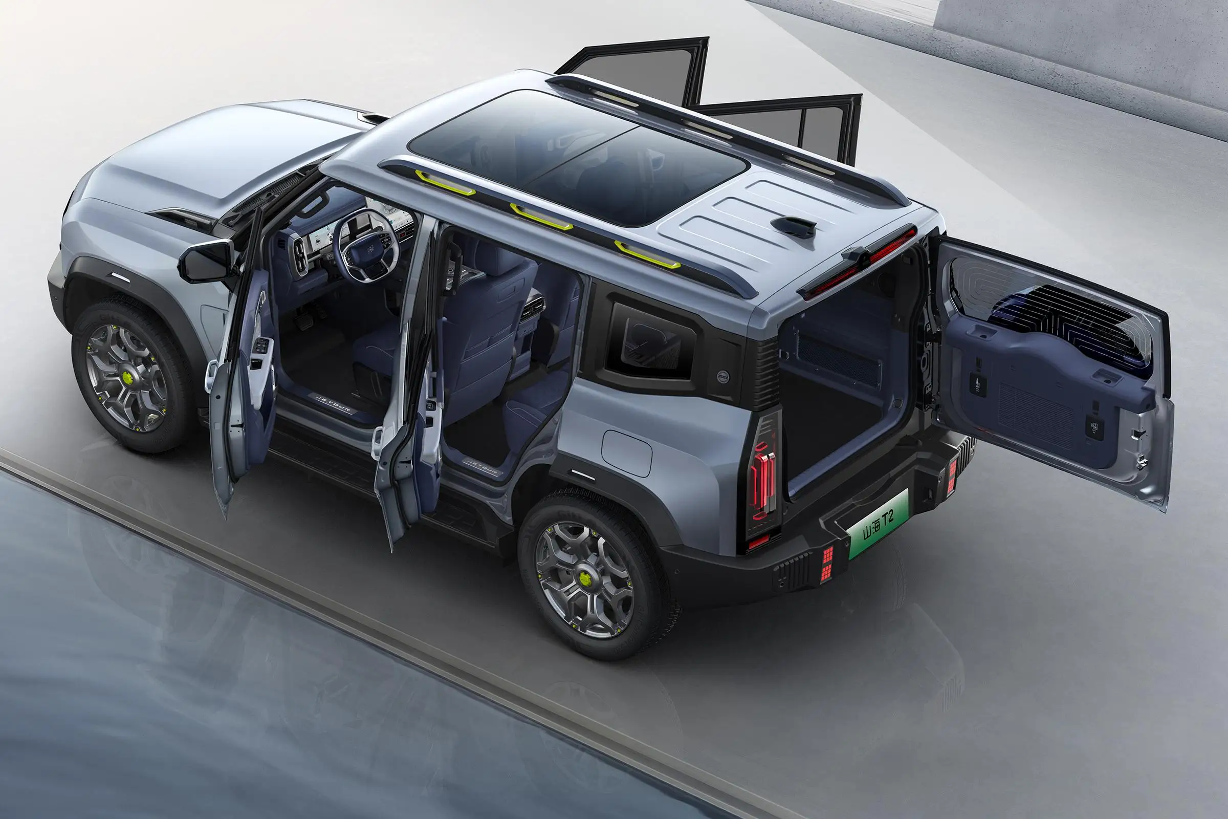 Jetour Traveler 2024 SUV Hybrido T-2 2.0 4wheel 4WD 2023 Jerry Chery ...