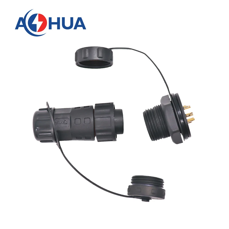 M20 Wire to Panel Mount Electrical Wire Connector 2 3 4 5 6 7 8 2+3 2+4 ...