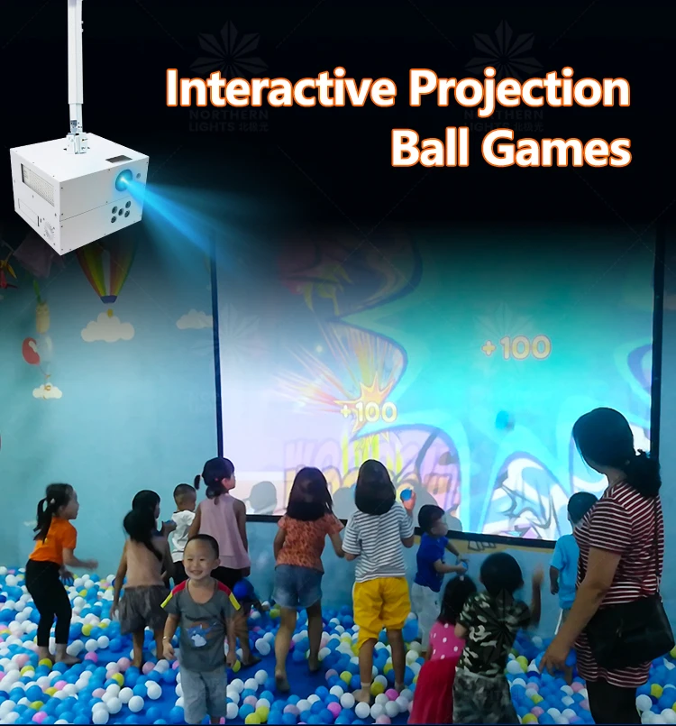 Interactive Games Wall Projector for Kids - Fun & Learning