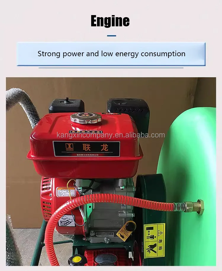 High Pressure Power With Long Hose Gasoline Engine Powered 160l Garden ...