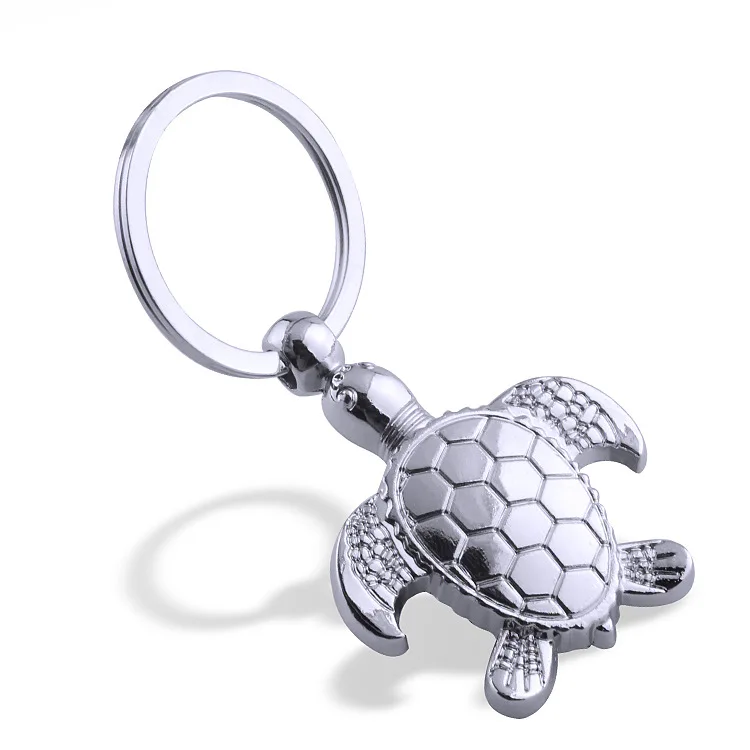 Customized 3d Turtle Key Ring Metal Keychain Exquisite Die-casting ...