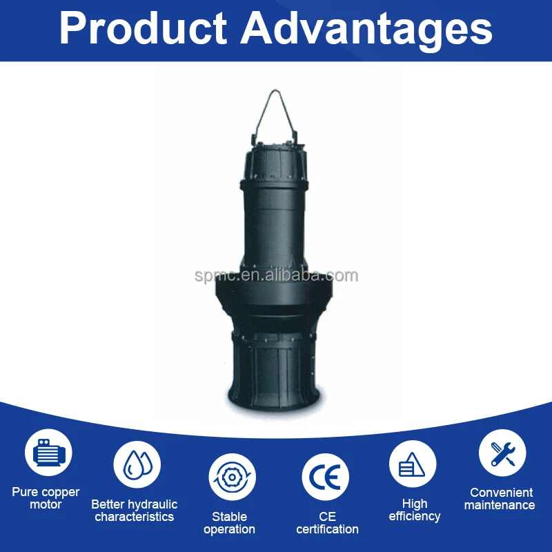 Submersible Axial Flow Propeller Pump - Buy Submersible Axial Flow ...