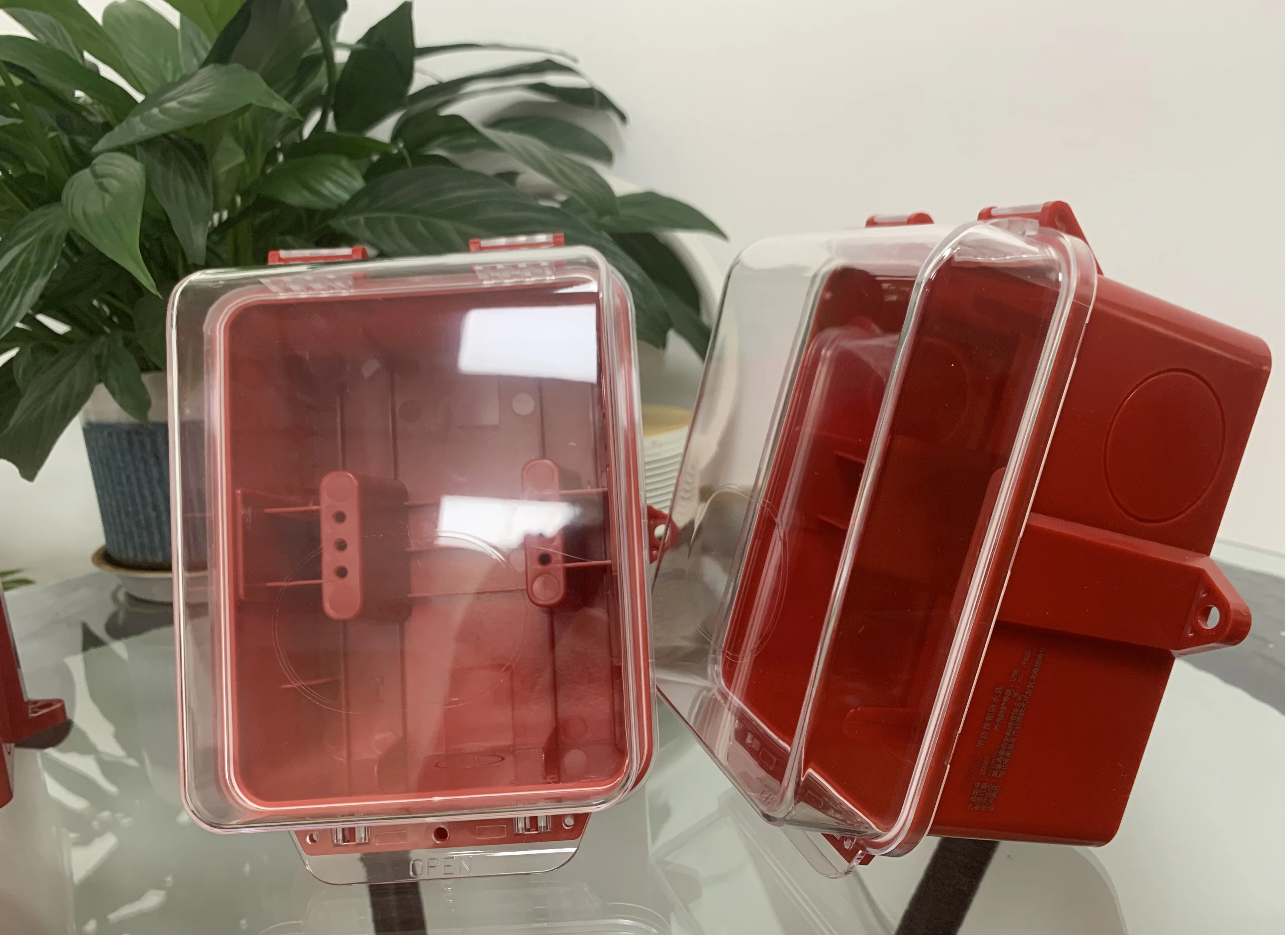 Outdoor Using Fire Alarm Systems Manual Call Point Waterproof Box ...