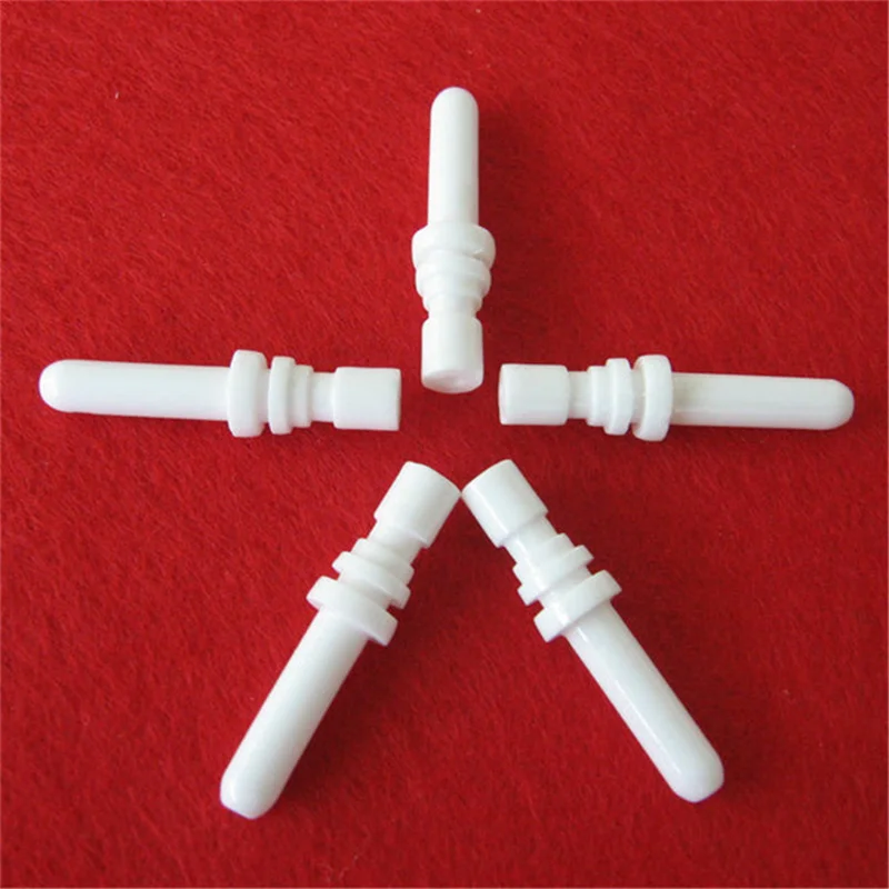 95 Alumina Electrode Spark Plug Igniter Tube Insulator Al2O3 Ceramic ...