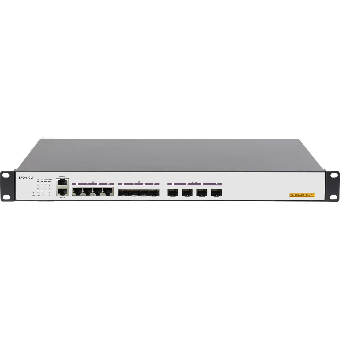 Fiber Optic Epon Olt Wle4 4*ge 4*xg 4*epon Port Optical Line Terminal ...