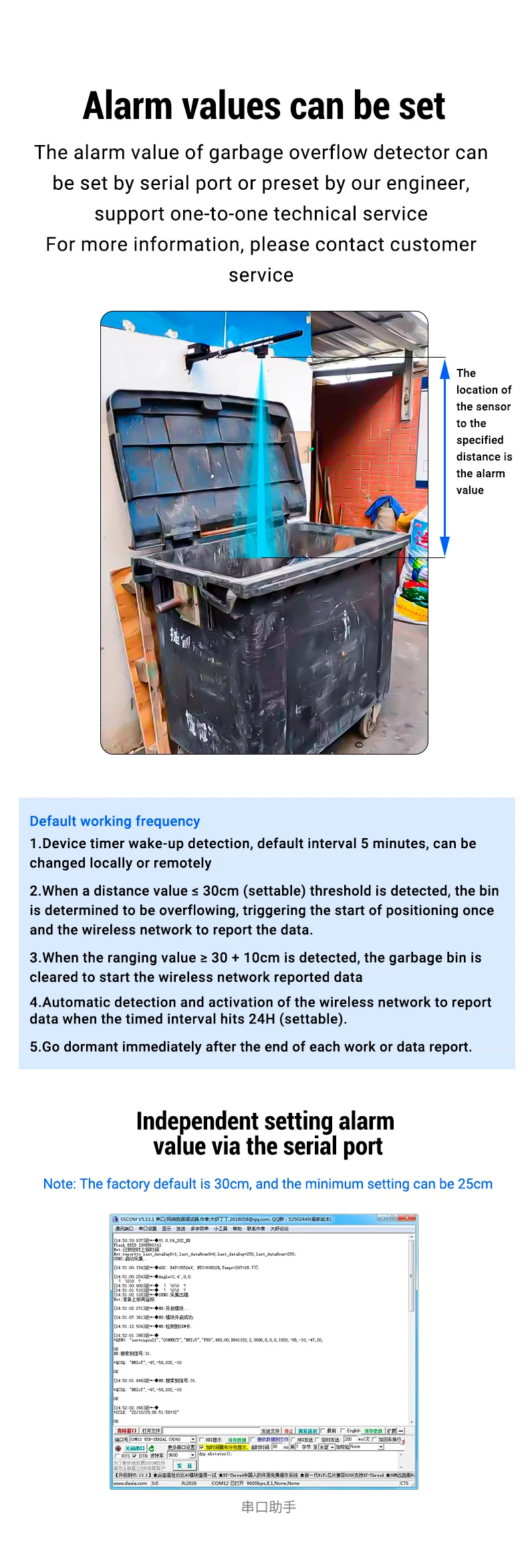 DYP-S02 NB-IOT CAT-M1 Iot Module for Water Level Sensing