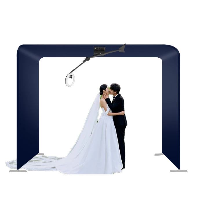 360 Degree Top Mounted Rotator Smartphone Selfie Booth Birthday Party ...