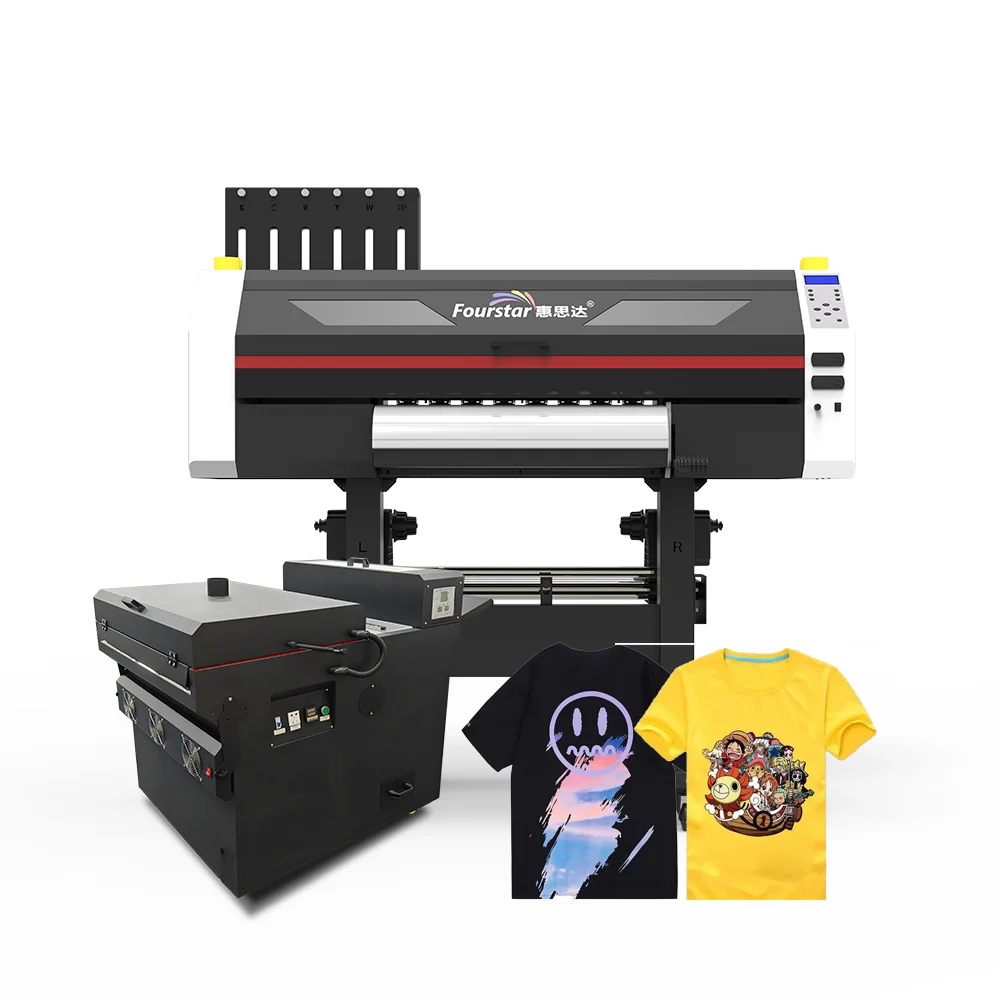 Heat Transfer Pet Film Dtf Printer 60cm Digital T-shirt Textile Printing Machine Cheap Price ...