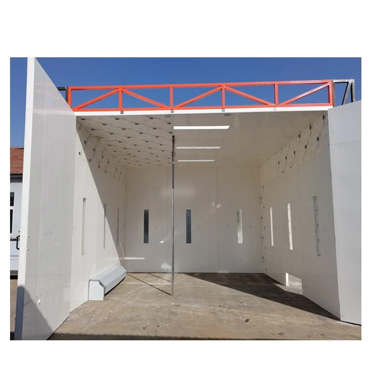 Walk In Powder Coating Booth And Oven New Products Explosion Powder ...