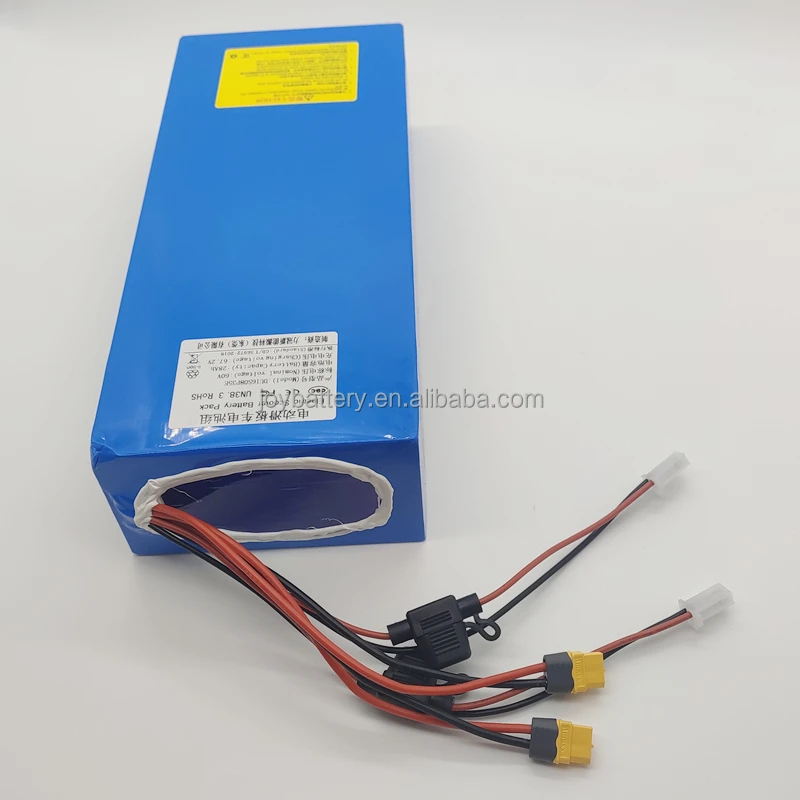 59.2v 60v 28ah 18650 3500mah 16s8p Electric Scooter Ebike Lithium Ion ...