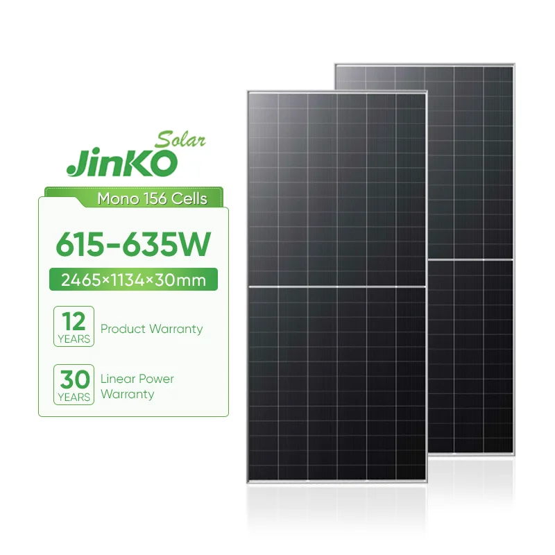 Jinko bifacial Europa módulo bifacial 615W 620W 625W 630W Jinko paneles ...
