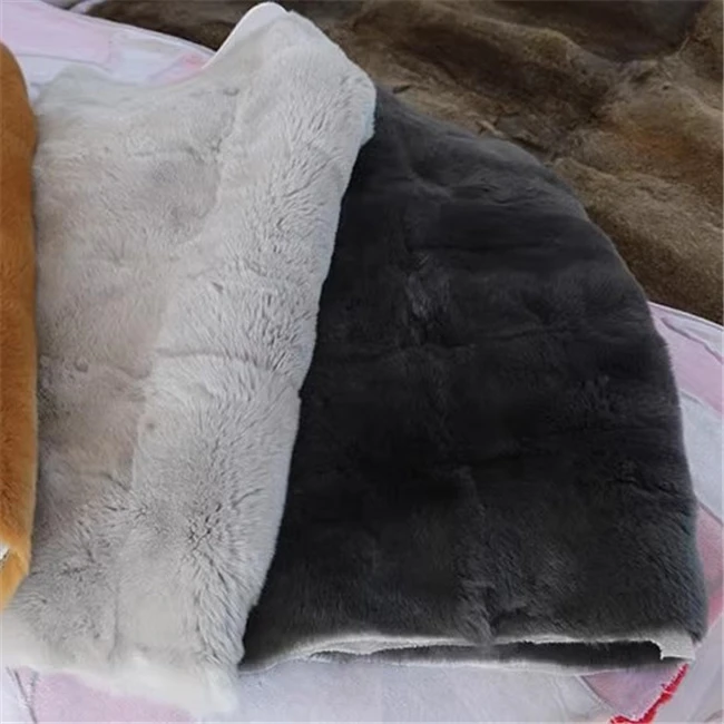 Winter Hood Real Rex Rabbit Chinchilla - Buy Chinchilla,Rex Rabbit ...