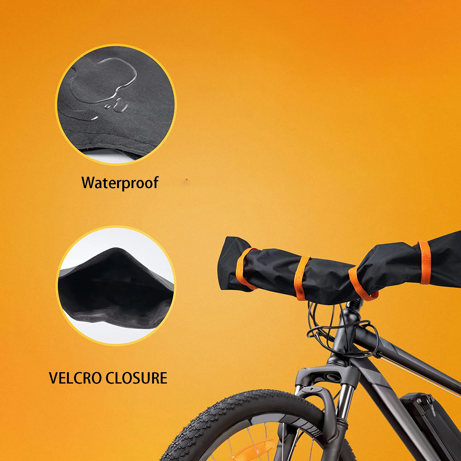 Waterproof Handlebar Protection E-bike Transport Protection Bicycle ...