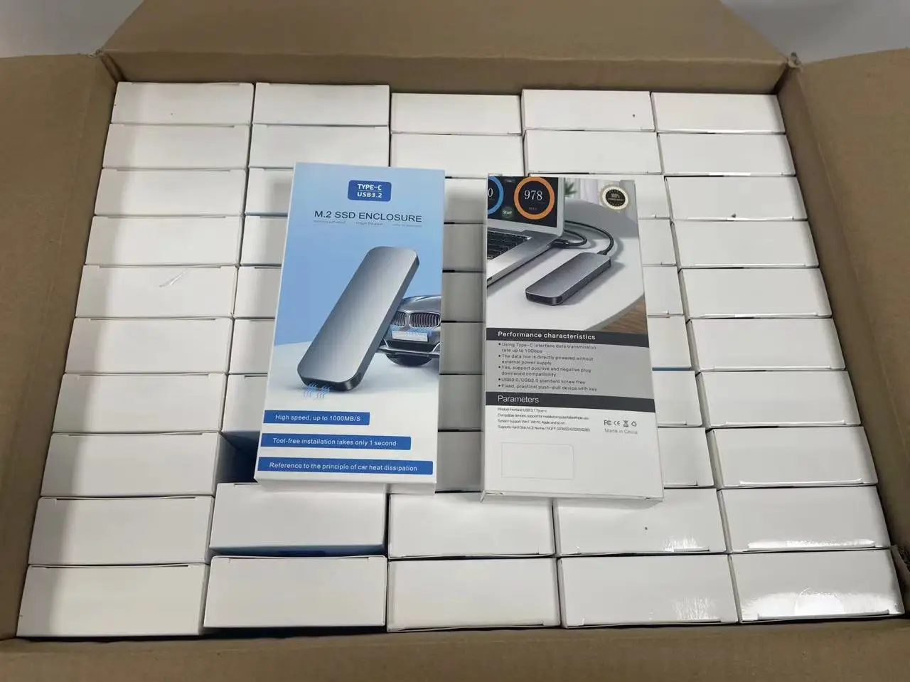 Aluminum M.2 Solid State Hard Drive Housing Supports Ngff Ssd Metal ...