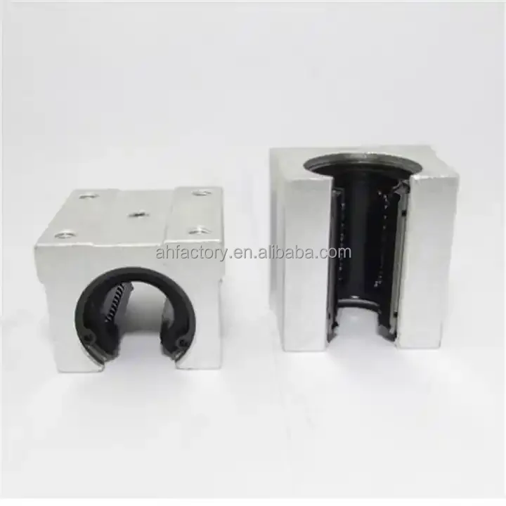 For Cnc Aluminum Round Linear Guide Rail Sbr12 And Linear Slide Block ...