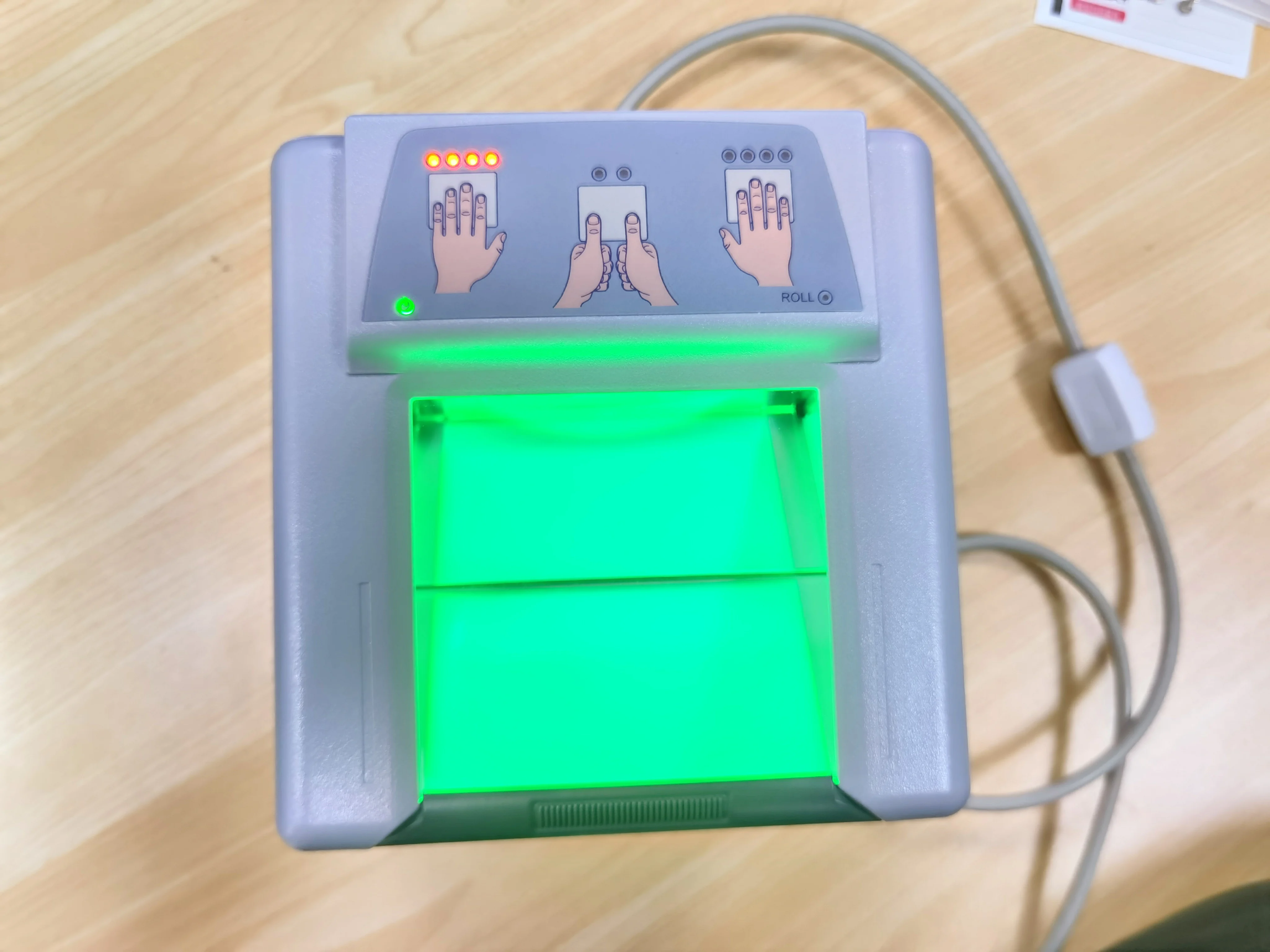 HFSecurity 442 DactyScan 84c Biometric 10 Fingerprint Scanner - OEM