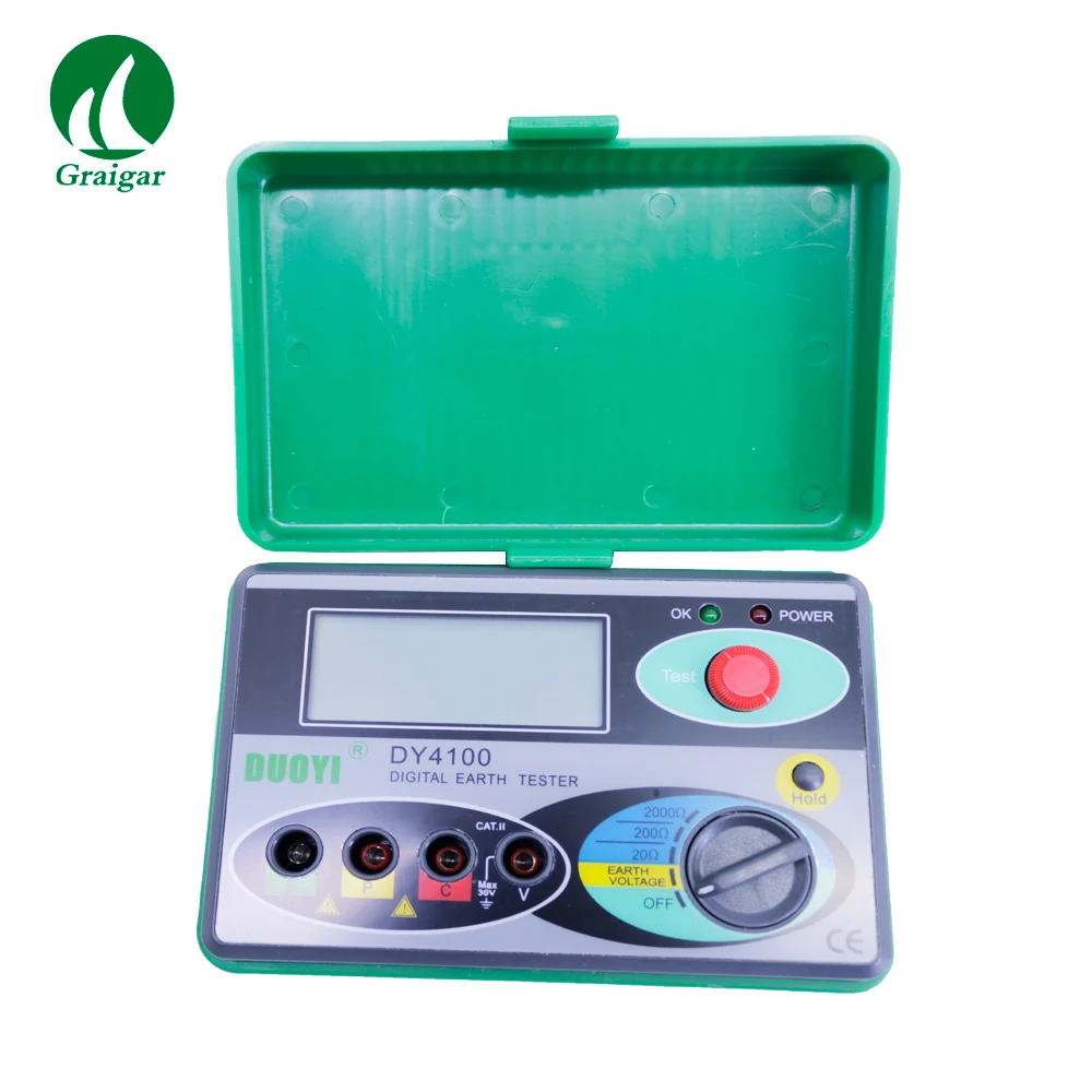Duoyi Dy4100 Insulation Digital Earth Tester Ground Resistance Tester 0 ...