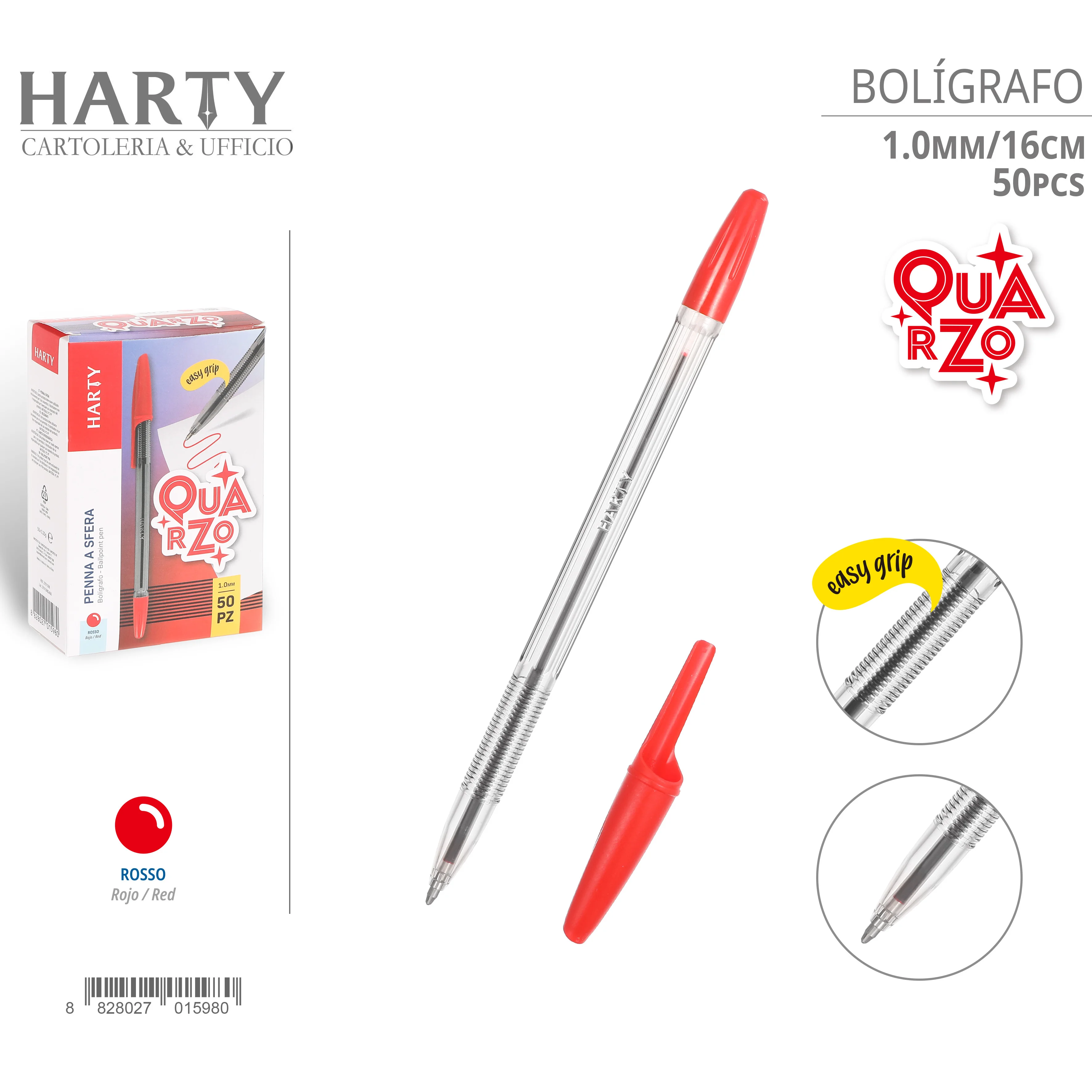 PLUMA 50pcs Plastic Simple Red and Black Ballpoint Pens Pen Holder and ...