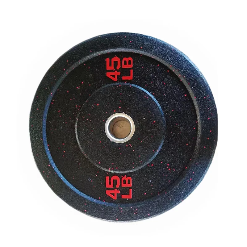 High Elasticity Wf Standard 15lb Disc Barbell Piece Weightlifting ...