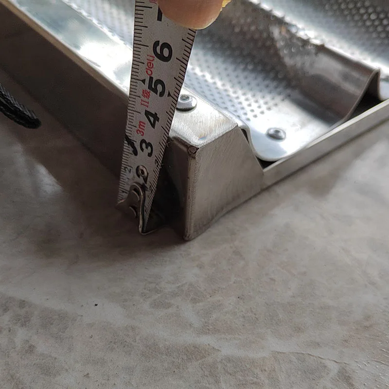 Stainless Steel Frame Aluminum Perforated French Stick Tray 10 Rows ...