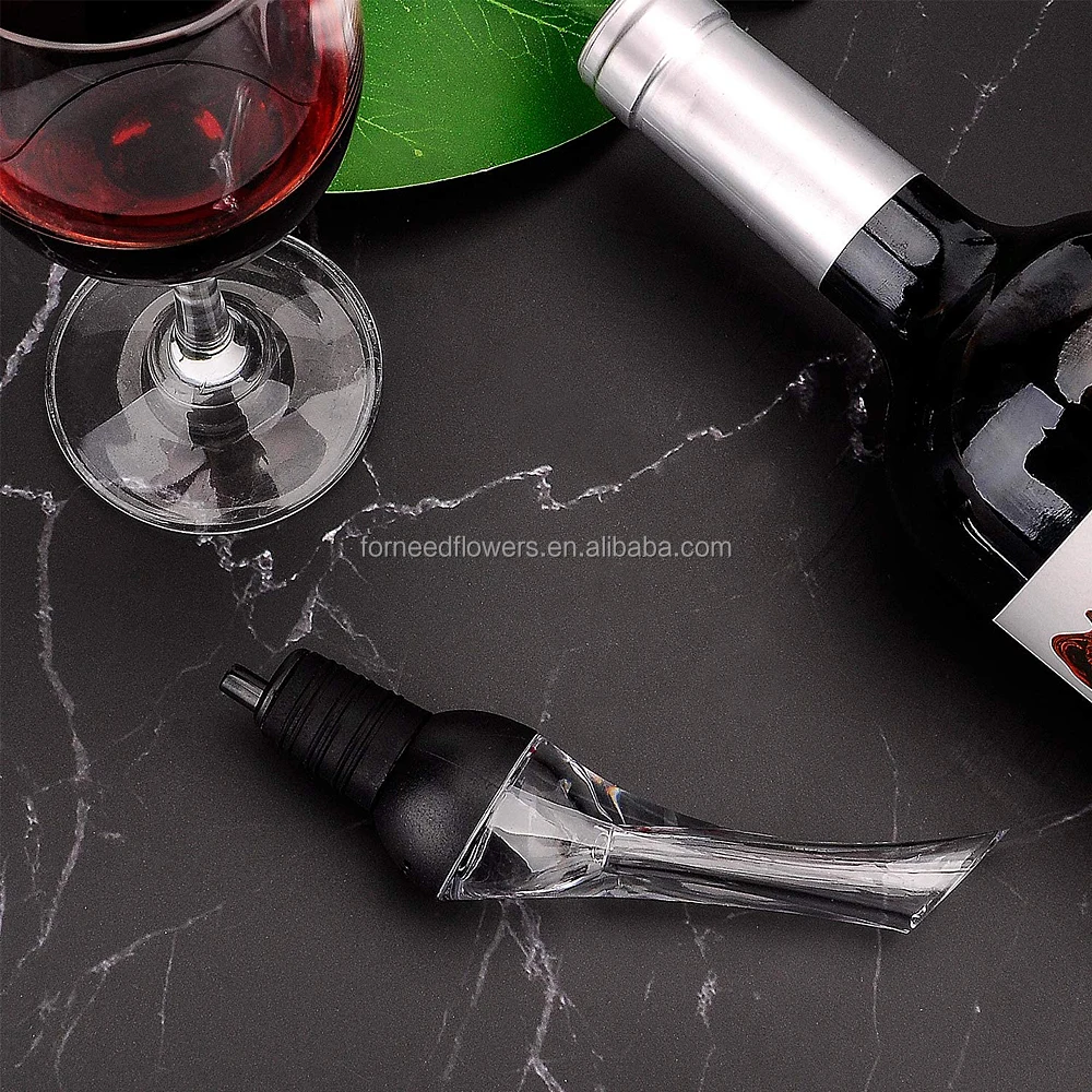 Hot Sale Wine Aerator Pourer Spout Premium Aerating Pourer Perfect Wine ...